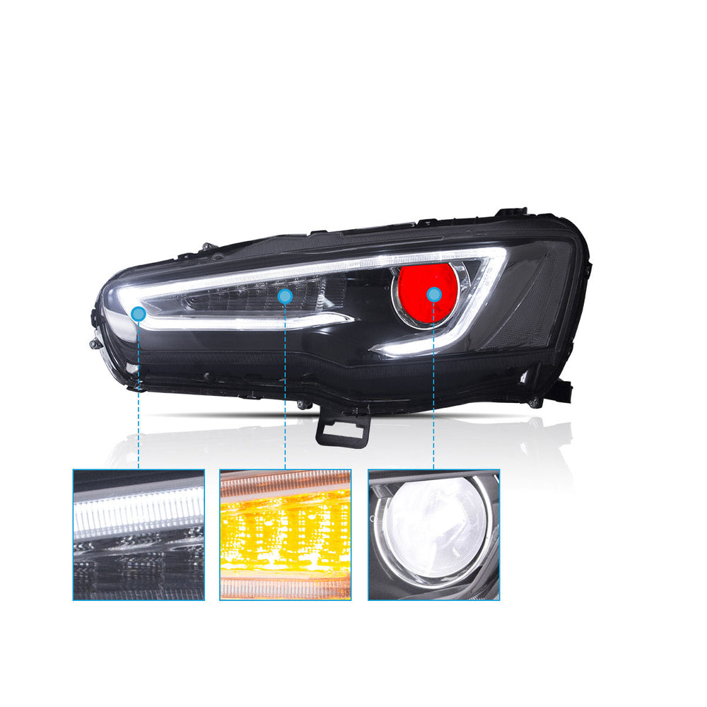 VLAND Canada 2008-2017 Mitsubishi Lancer & EVO X LED Headlights – Vland CA